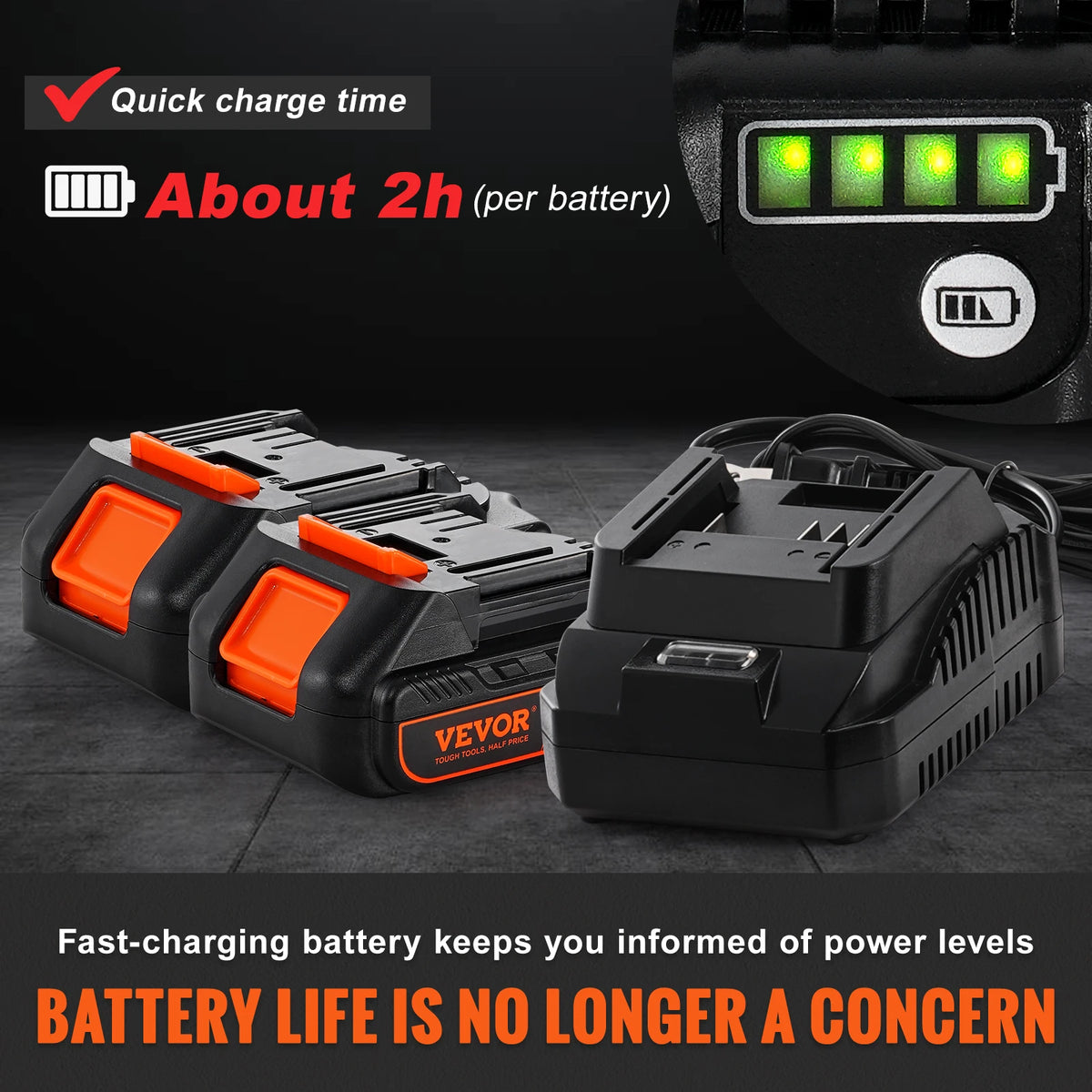 10000PSI 20-Volt Cordless Electric Grease Gun Kit Battery Powered with ...