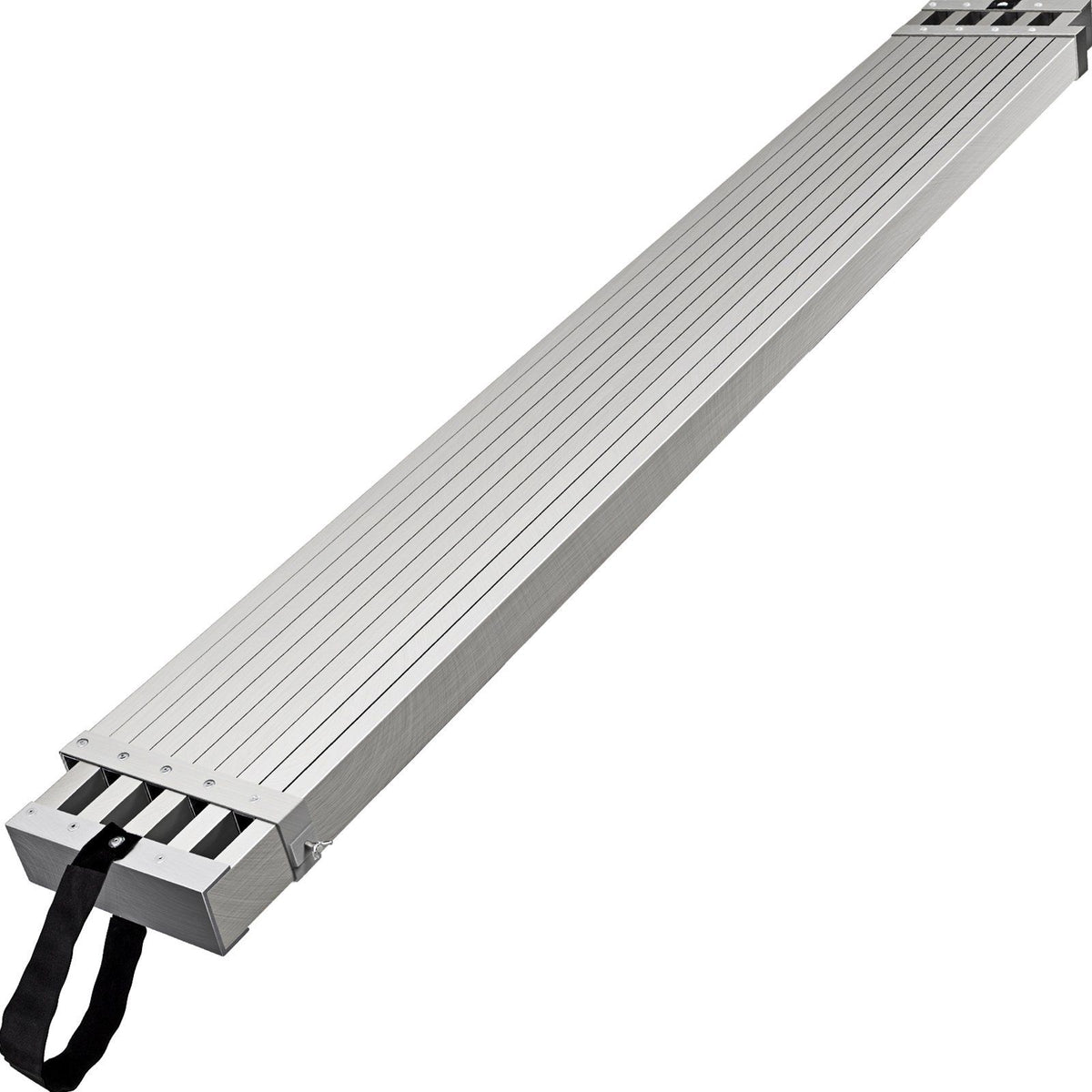 VEVOR Aluminum Work Plank, 8-13ft Telescoping Plank, 440lbs Capacity ...